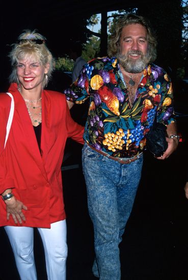 Actor Dan Haggerty Wife Samantha Editorial Stock Photo - Stock Image ...