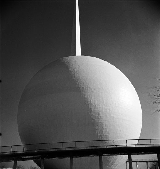 Helicline Ramp Perisphere Trylon Tower Designed Editorial Stock Photo ...