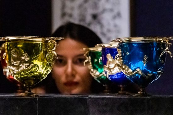 Eight Pride Cups By Hal Messel Editorial Stock Photo - Stock Image ...