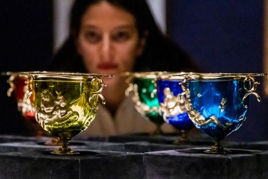 Eight Pride Cups By Hal Messel Editorial Stock Photo - Stock Image ...