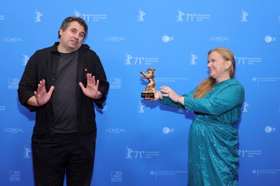 Radu Jude L Ada Solomon Winners Editorial Stock Photo - Stock Image ...