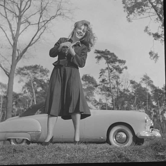 German Actress Susanne Korber Standing Near Editorial Stock Photo ...