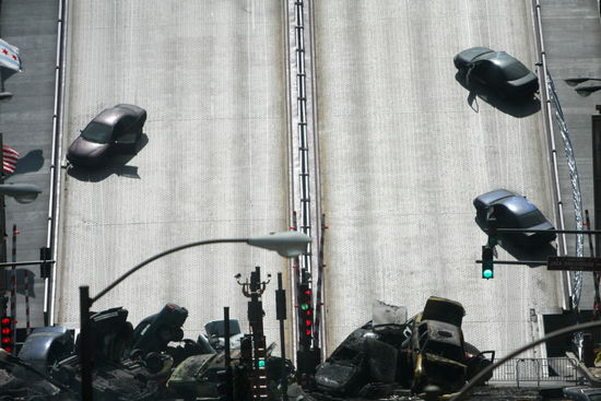 Transformers 3 Being Shot Michigan Avenue Editorial Stock Photo - Stock ...