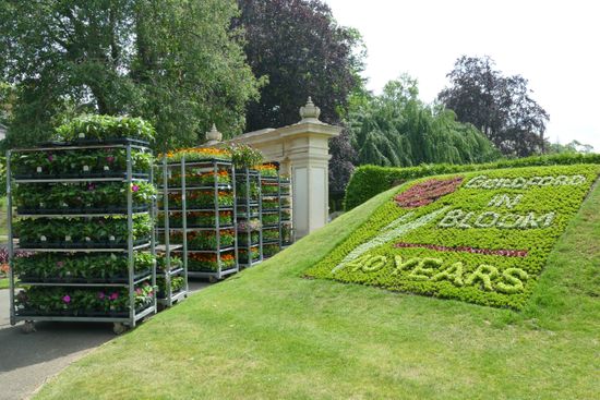 Guildford Bloom Celebrating 40 Years Creative Editorial Stock Photo ...