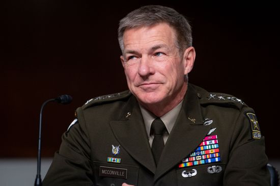 General James Mcconville Chief Staff Army Editorial Stock Photo - Stock ...