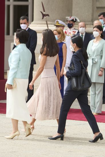 Queen Letizia Kim Jungsook Editorial Stock Photo - Stock Image ...
