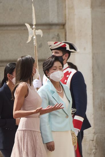 Queen Letizia Kim Jungsook Editorial Stock Photo - Stock Image ...