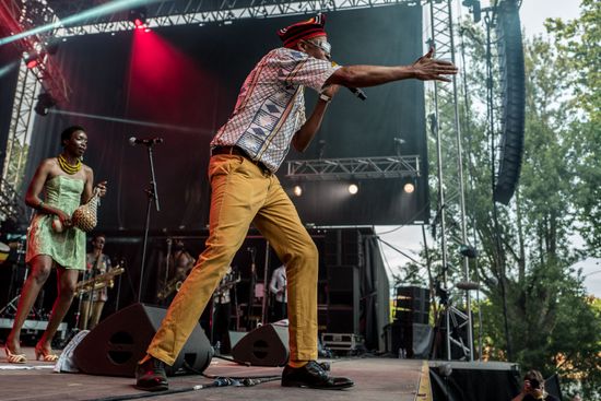 Afrobeat Concert Smith Brothers During 2021 Editorial Stock Photo ...
