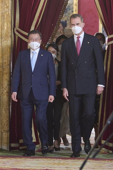 King Felipe Vi Queen Letizia Korean Editorial Stock Photo - Stock Image ...