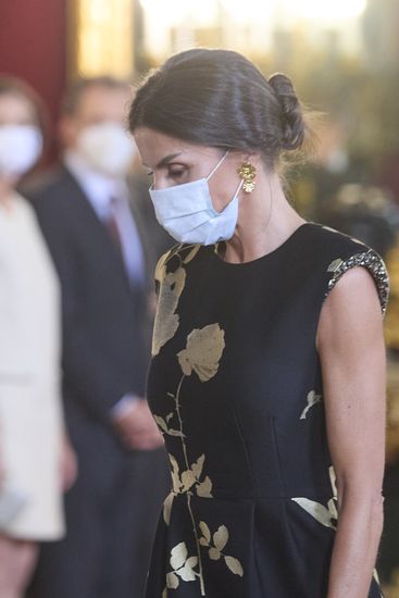 Queen Letizia Attends Dinner Korean President Editorial Stock Photo ...