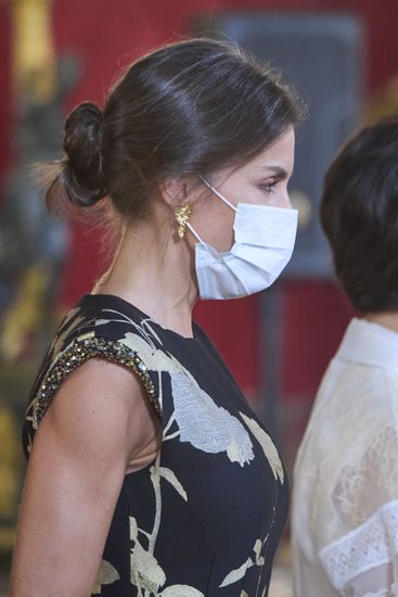 Queen Letizia Attends Dinner Korean President Editorial Stock Photo ...