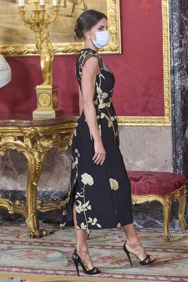 Queen Letizia Attends Dinner Korean President Editorial Stock Photo ...