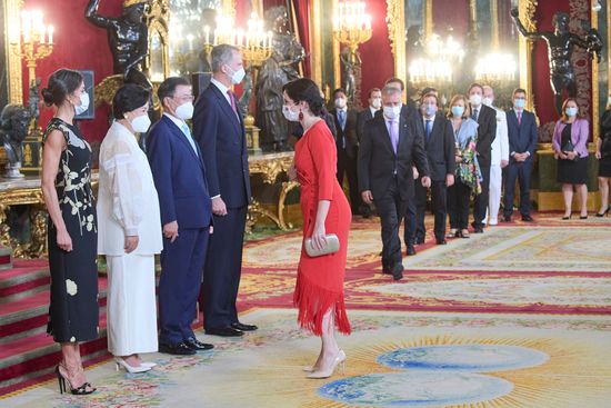 King Felipe Vi Queen Letizia Korean Editorial Stock Photo - Stock Image ...