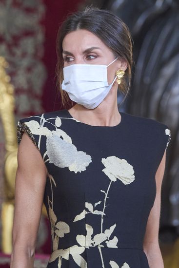 Queen Letizia Attends Dinner Korean President Editorial Stock Photo ...
