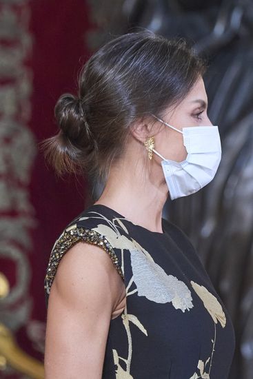 Queen Letizia Attends Dinner Korean President Editorial Stock Photo ...