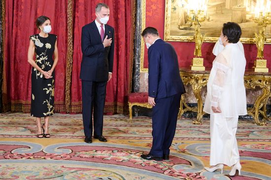 King Felipe Vi Queen Letizia Korean Editorial Stock Photo - Stock Image ...