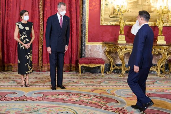 King Felipe Vi Queen Letizia Korean Editorial Stock Photo - Stock Image ...
