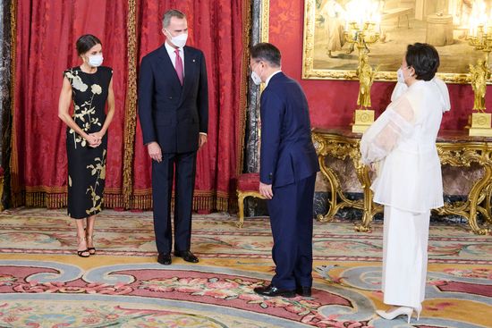 King Felipe Vi Queen Letizia Korean Editorial Stock Photo - Stock Image ...