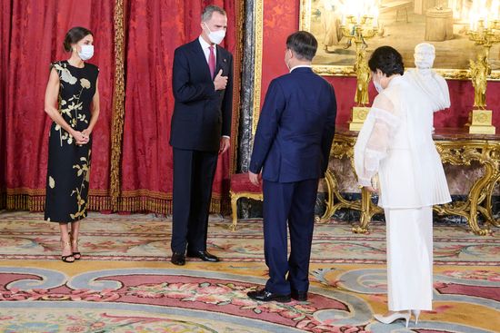 King Felipe Vi Queen Letizia Korean Editorial Stock Photo - Stock Image ...