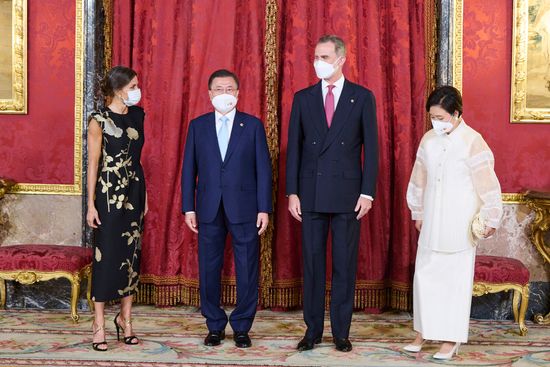 King Felipe Vi Queen Letizia Korean Editorial Stock Photo - Stock Image ...