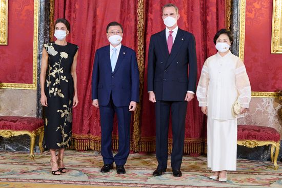 King Felipe Vi Queen Letizia Korean Editorial Stock Photo - Stock Image ...