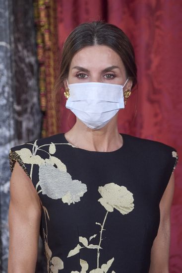 Queen Letizia Attends Dinner Korean President Editorial Stock Photo ...