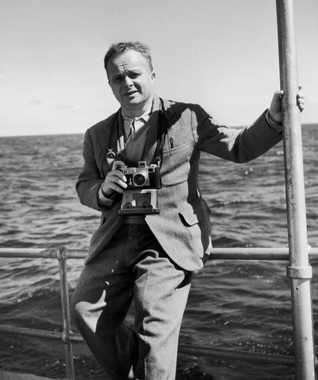 Portrait American Photographer Sam Shere 1901 Editorial Stock Photo ...