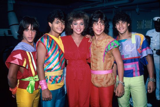 Pop Group Menudo Miss America Vanessa Editorial Stock Photo - Stock ...