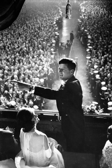 Preselect John Kennedy Pointing His Left Editorial Stock Photo - Stock ...