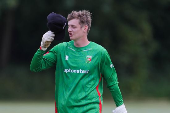 Sam Bates Leicestershire Ccc 2nd X1 Editorial Stock Photo - Stock Image ...