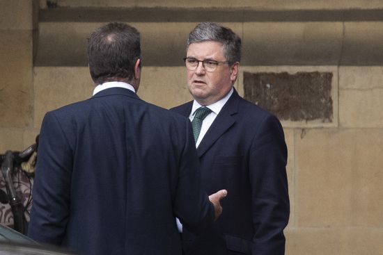 Lord Chancellor Robert Buckland Speaks Colleague Editorial Stock Photo ...
