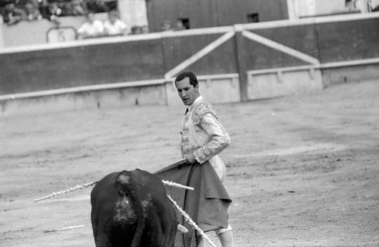 Spanish Bullfighter Luis Miguel Dominguin Making Editorial Stock Photo ...