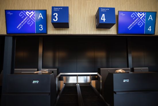 View Empty Checkin Counters New Passenger Editorial Stock Photo - Stock ...