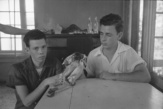 Atlanta 1953 Young Barbers Edward Watters Editorial Stock Photo - Stock ...