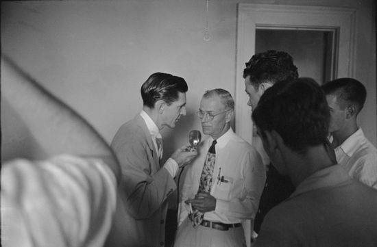 Atlanta 1953 Young Barbers Edward Watters Editorial Stock Photo - Stock ...