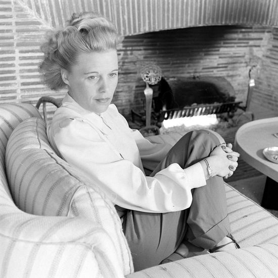 Portrait English Screenwriter Studio Executive Joan Editorial Stock ...