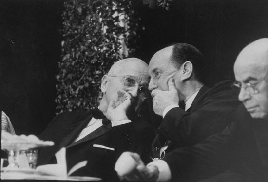 Expresident Harry S Truman Talking Sen Editorial Stock Photo - Stock ...