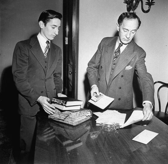 Senate Pageboy Robert G Baker Senate Editorial Stock Photo - Stock ...