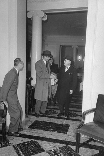 White House Visitors Clark M Clifford Editorial Stock Photo - Stock ...
