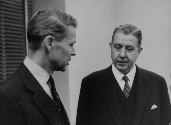 Presidential Adviser James R Killian R Editorial Stock Photo - Stock ...