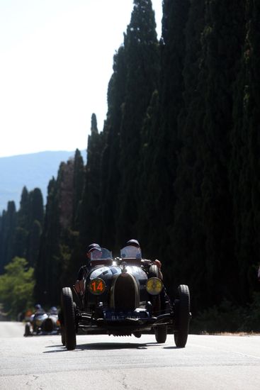 1926 Bugatti T37 During Mille Miglia Editorial Stock Photo - Stock ...