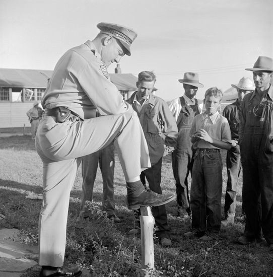 Police Officer Standing Group Arrested Mormons Editorial Stock Photo ...