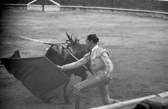 Spanish Bullfighter Luis Miguel Dominguin Making Editorial Stock Photo ...
