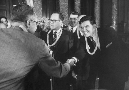 Thomas H Kuchel L Sen Frank Editorial Stock Photo - Stock Image ...