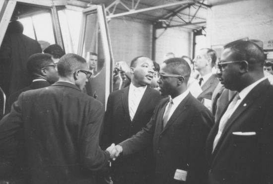 Freedom Riders Leader Reverend Martin Luther Editorial Stock Photo ...