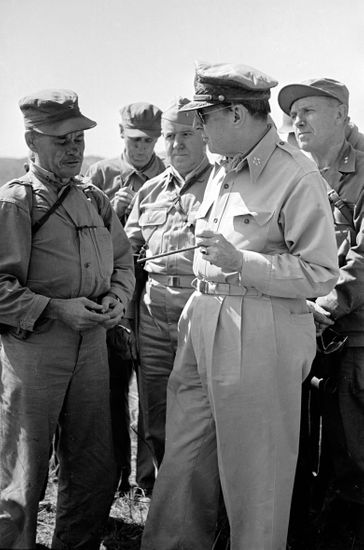 General Douglas Macarthur 18801964 Holds Pipe Editorial Stock Photo ...