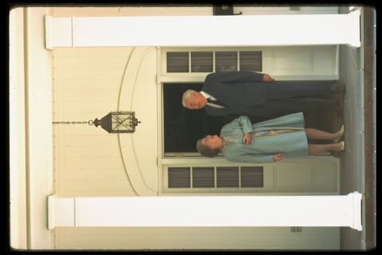Sen Mrs Sam Ervin Stand Doorway Editorial Stock Photo - Stock Image ...