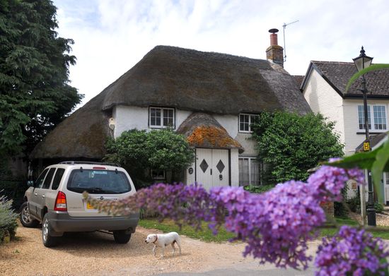 Village Shitterton Dorset England Britain Editorial Stock Photo - Stock ...