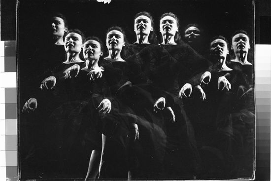 Stroboscopic Image Dancer Ethel Butler Martha Editorial Stock Photo ...