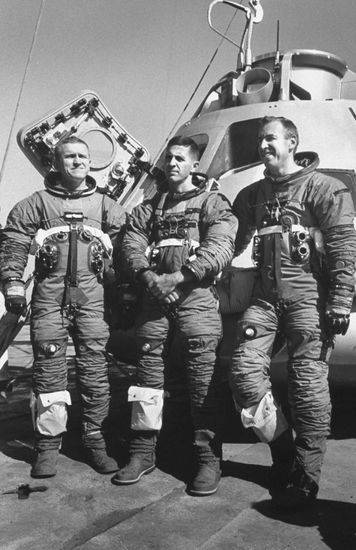 Block Apollo Spacesuits Worn By Apollo Editorial Stock Photo - Stock ...